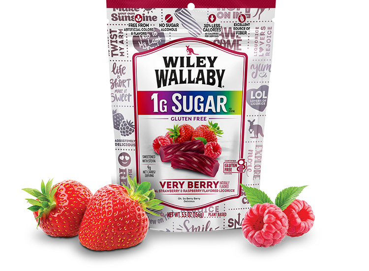 Less Sugar, Gluten Free | Wiley Wallaby: Gourmet Licorice